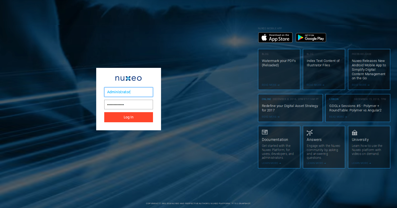 Authentication and User Management | Nuxeo Documentation