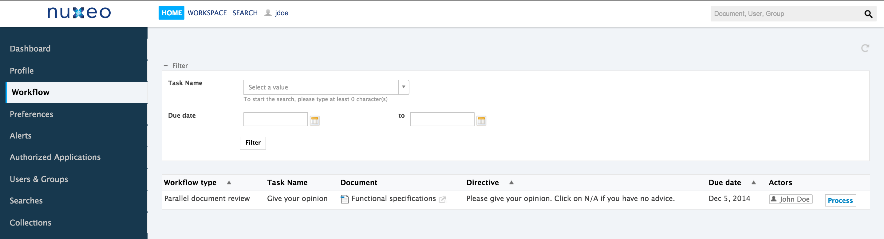 Parallel Document Workflow | Nuxeo Documentation